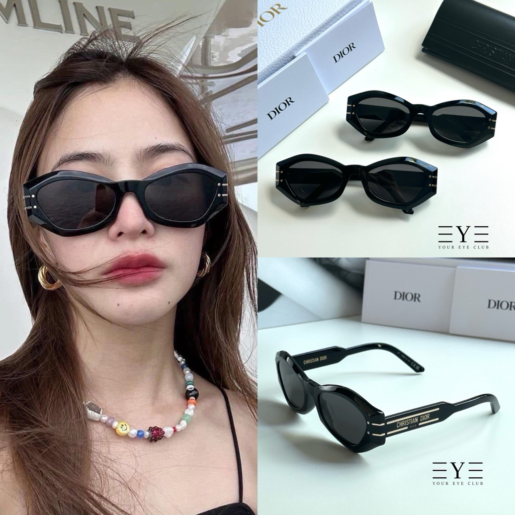 (พร้อมส่ง) แว่นกันแดด DIOR SIGNATURE B1U ประกันศูนย์ไทย 1ปี | Shopee ...