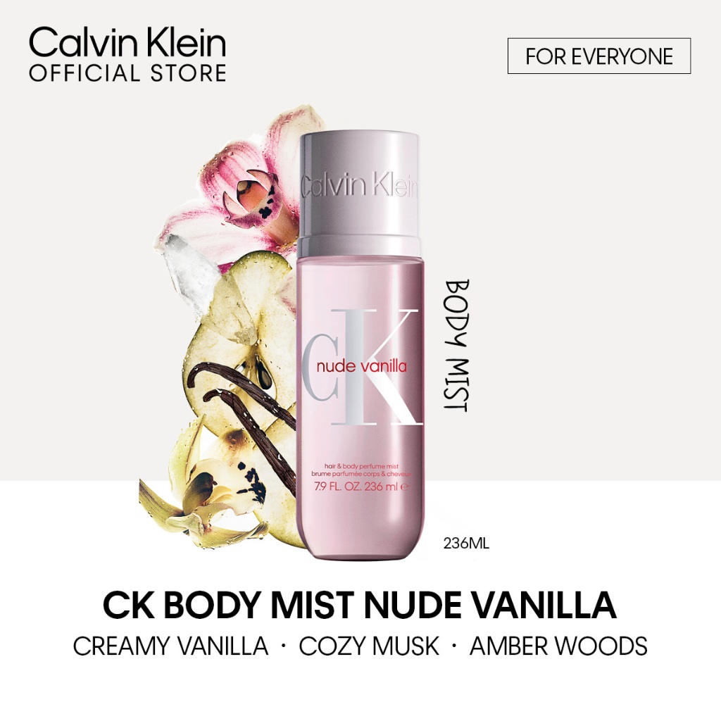 Calvin Klein CK Hair & Body Perfume Mist 236ml - Nude Vanilla | Warm ...
