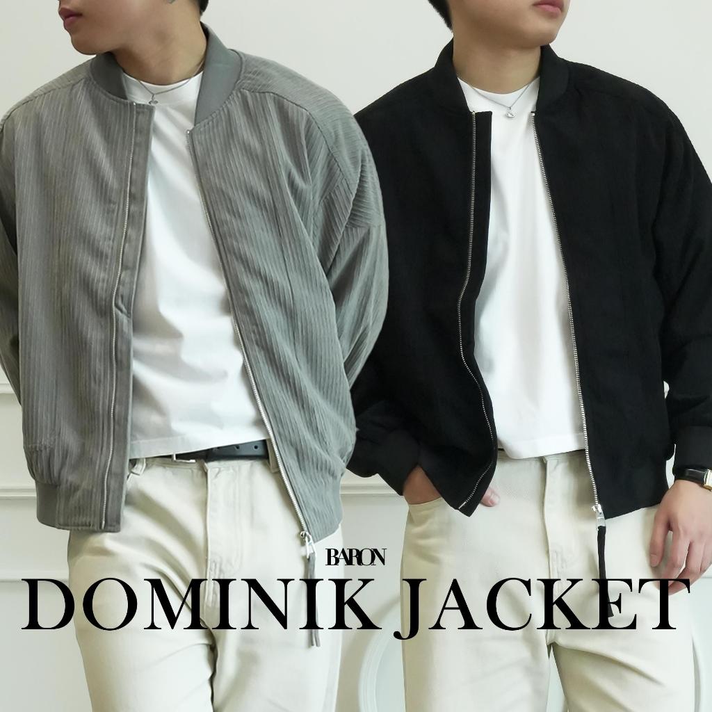 BARON Jacket "DOMINIK" เสื้อแจคเกตสายสตรีท ผ้าลูกฟูก ซับในทั้งตัว ...
