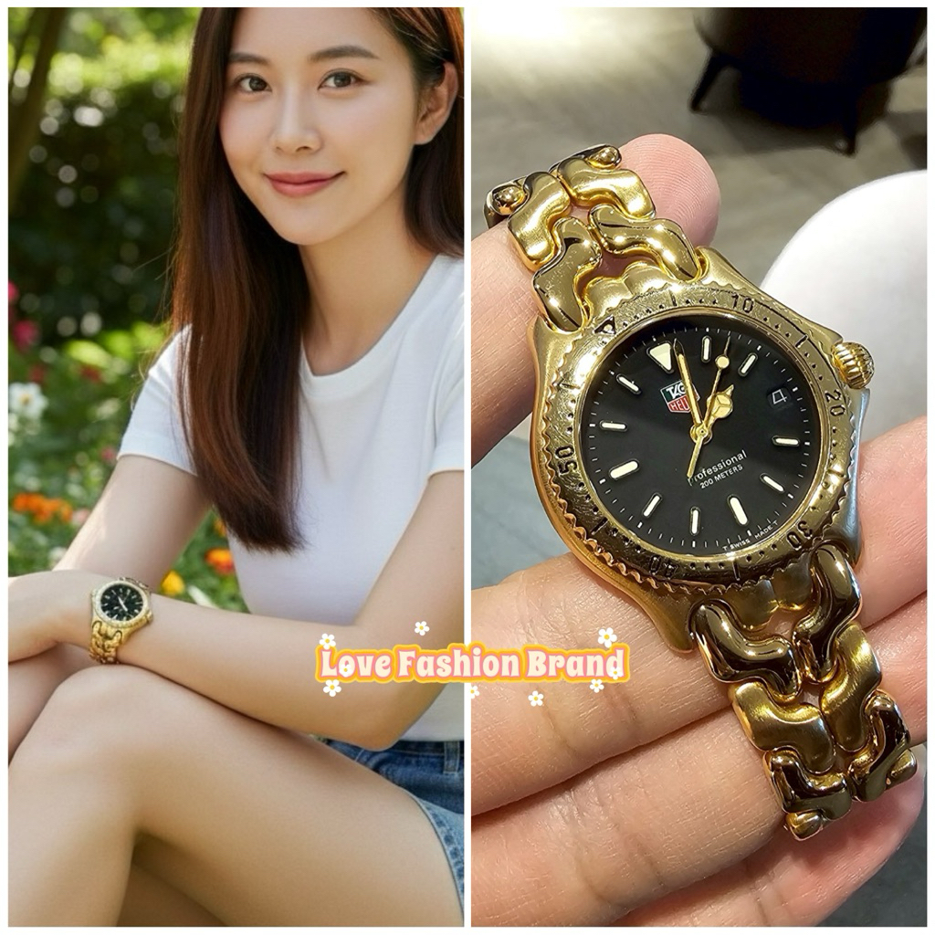 👑ผ่อน 0%👑 นาฬิกาข้อมือ Boy Size T G HE ER B1GD/BK34 | Shopee Thailand