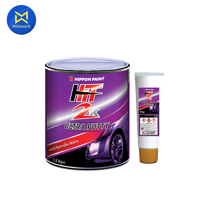 สีโป๊วNippon Paint HIT 2K Ultra Putty พร้อมฮาร์เดนเนอร์ | Shopee Thailand