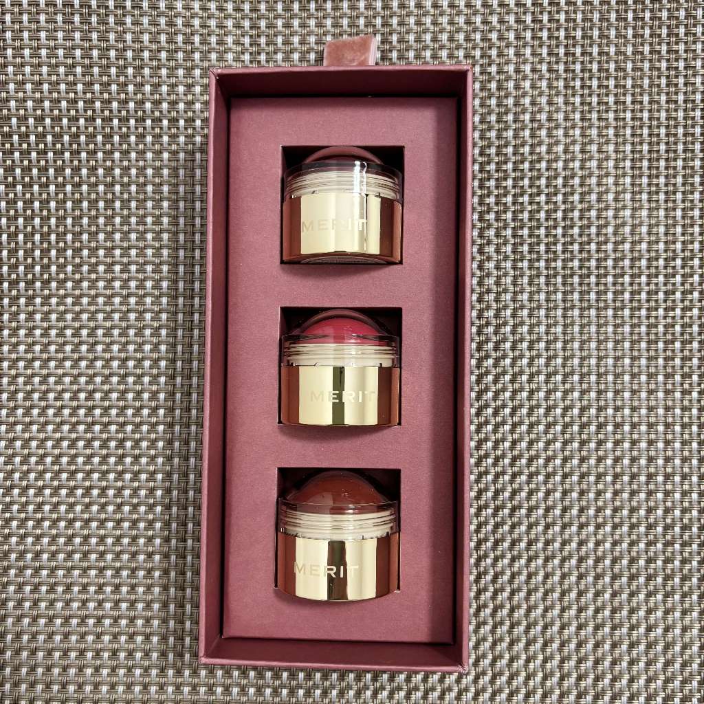 MERIT The Mini Flush Blush Balm Trio | Shopee Thailand
