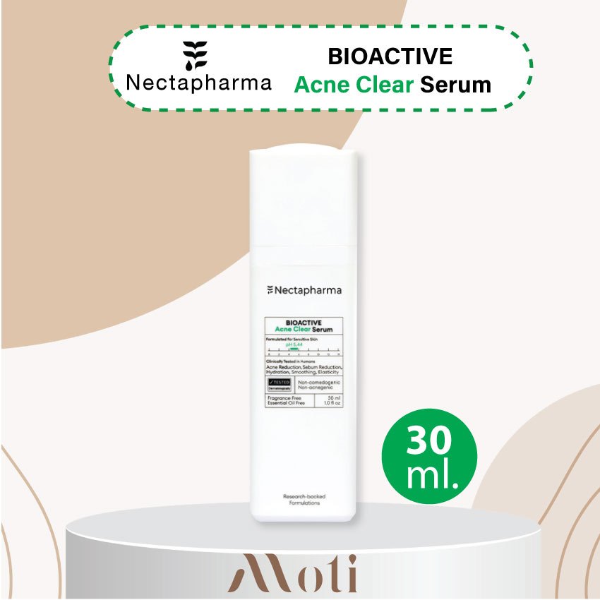 Nectapharma BIOACTIVE Acne Clear Serum 30ml เคลียร์สิว ผิวไม่เยิ้ม เซ ...