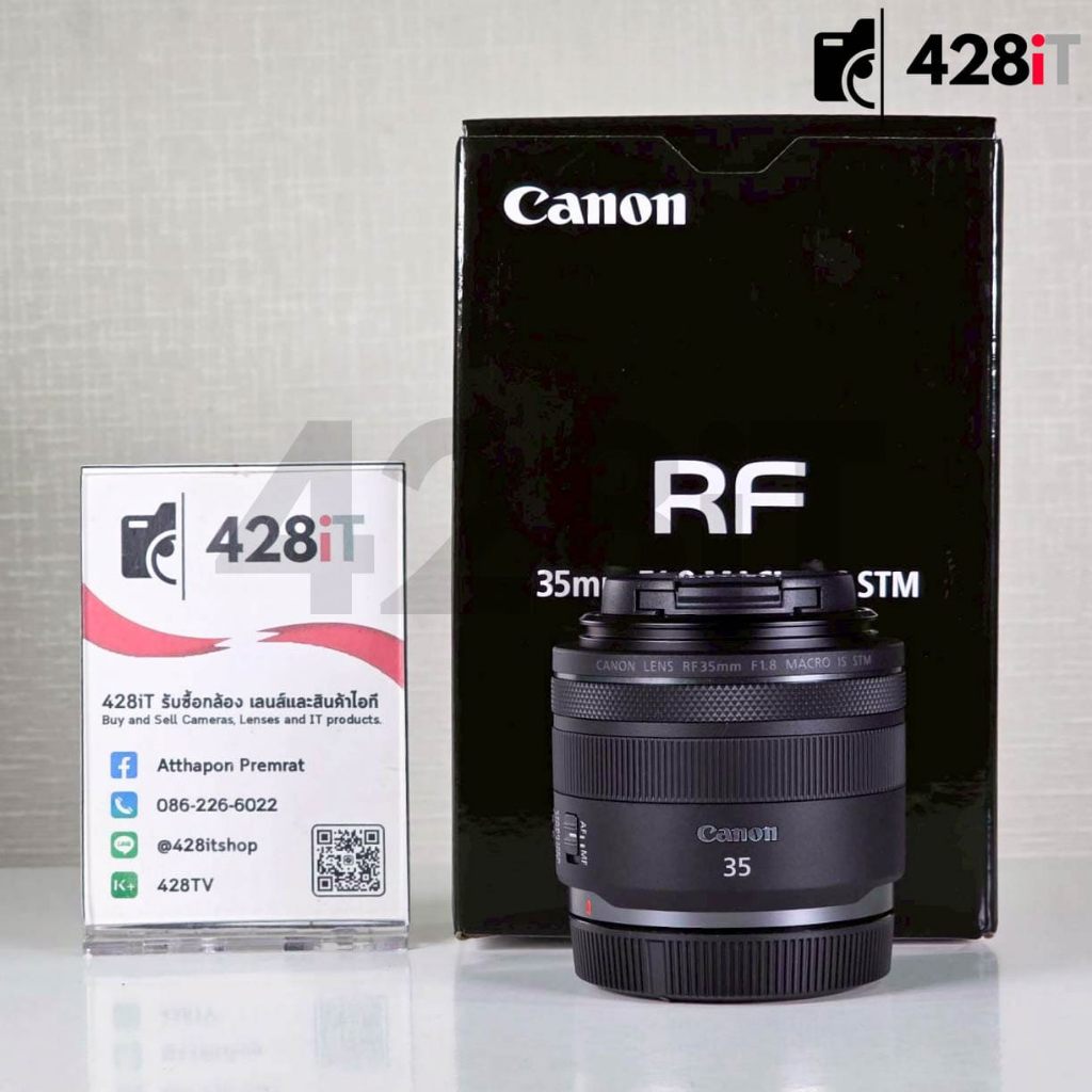 [2nd-hand] Canon RF 35mm f1.8 MACRO IS STM สภาพสวย ประกันศูนย์ไทย 11/ ...