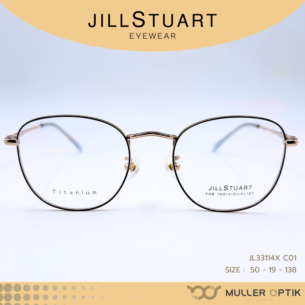 กรอบแว่นตา JILL STUART รุ่น JL33114X C01 | Shopee Thailand