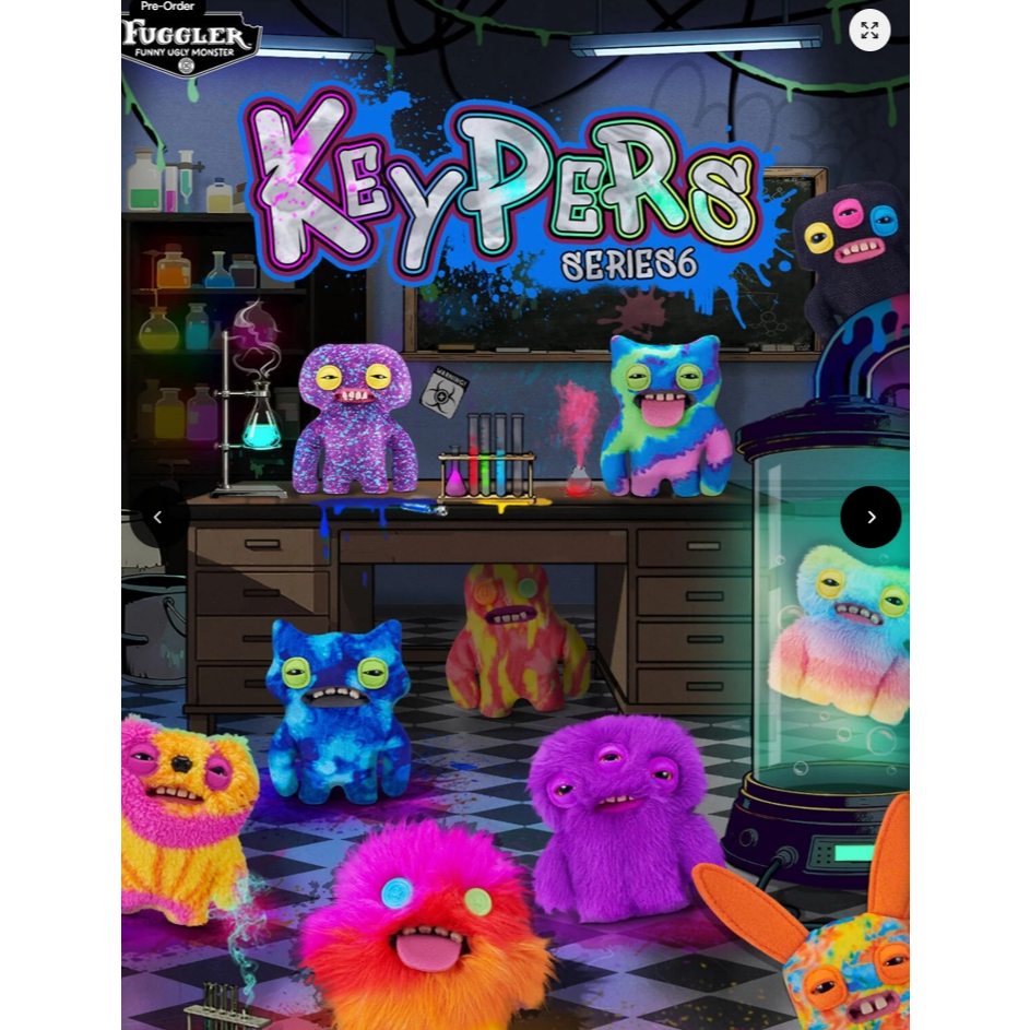 (พร้อมส่งจากไทย) Fuggler 6th V6 Plush Keychain Blind Box 9 จุ่ม *ใช้ ...