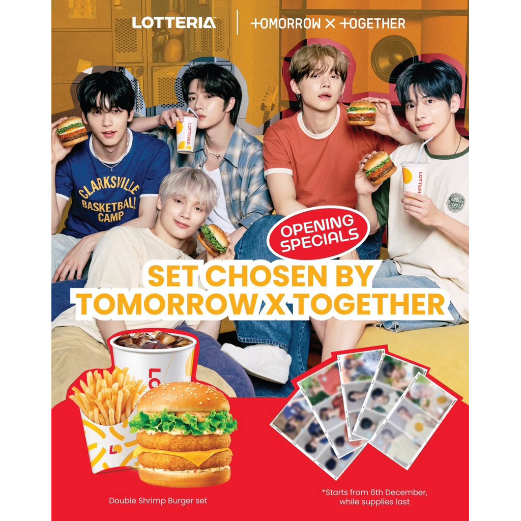 [พร้อมส่ง] LOTTERIA X TXT POSTCARD PACK | Shopee Thailand