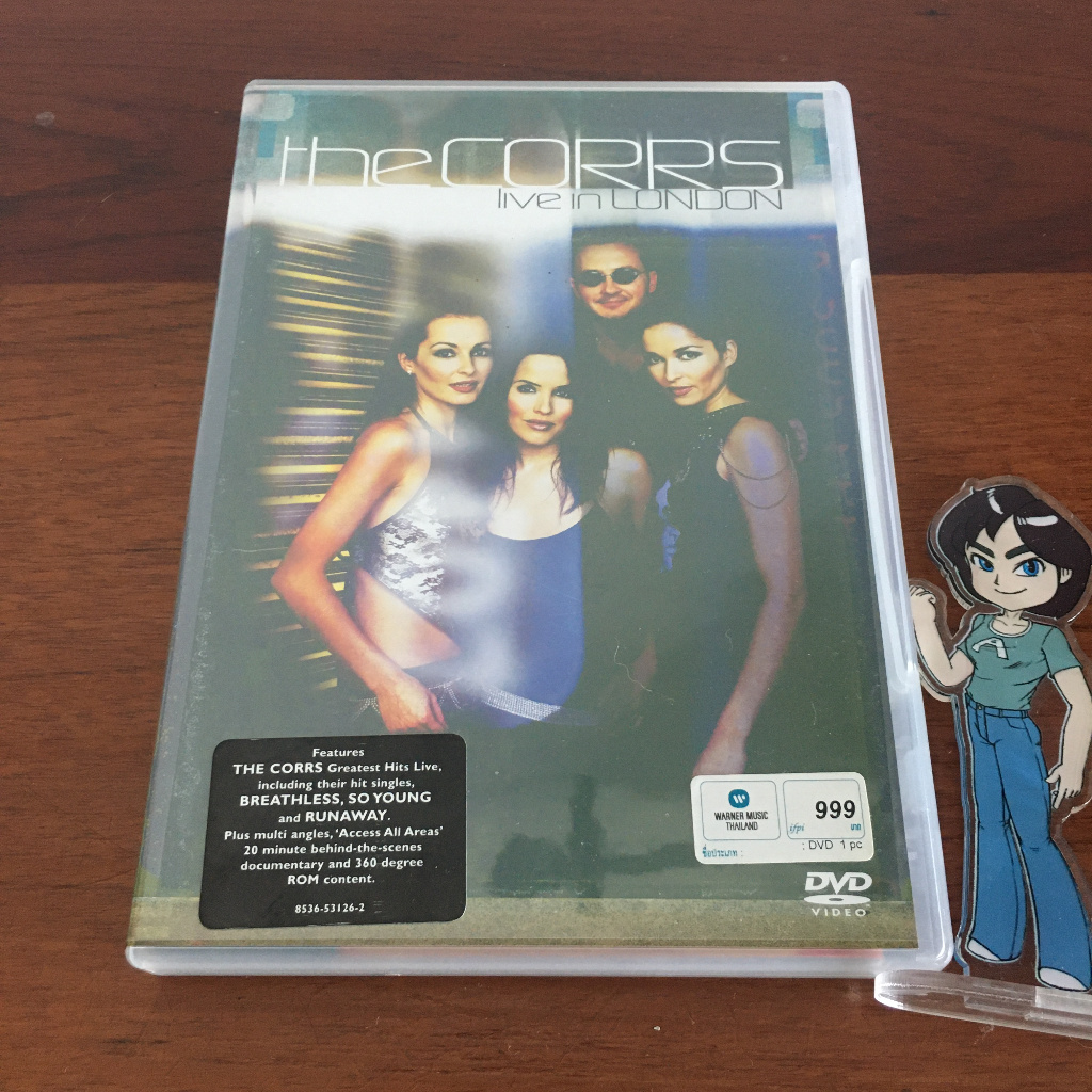 (มือสอง) DVD คอนเสิร์ต The Corrs Live in London ((Imported)) (ปี 2001 ...