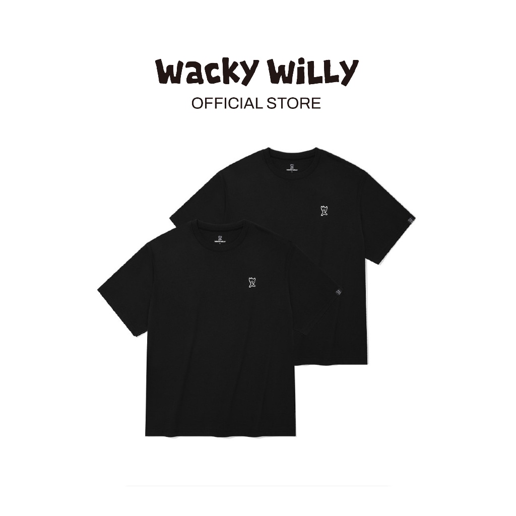WACKY WILLY เสื้อยืดรุ่น Willy 2Pack Signature Short Sleeve T-Shirt ...