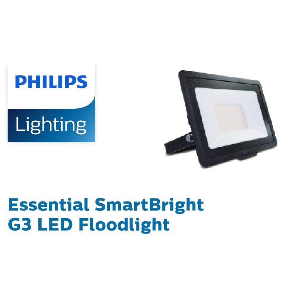 Philips โคมไฟฟลัดไลท์ รุ่น BVP150 G3 20W 30W Floodlight LED สปอร์ตไลท์ ...