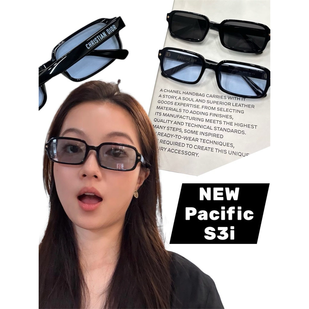แว่นตากันแดด แฟชั่น P*cific R1F & S3I พร้อมส่ง ทรงรีและทรงเหลี่ยม ...