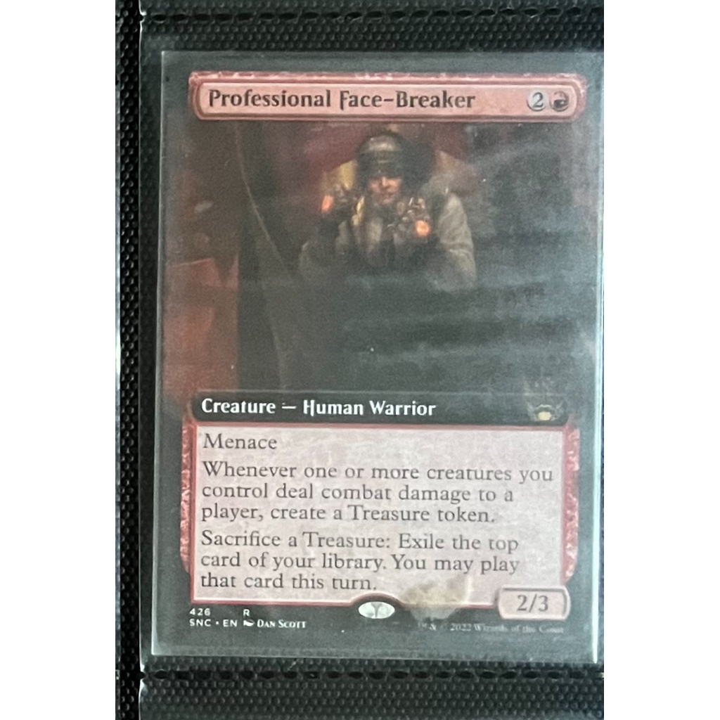 การ์ด MTG Professional Face-Breaker Red Magic the Gathering EDH รุ่น ...