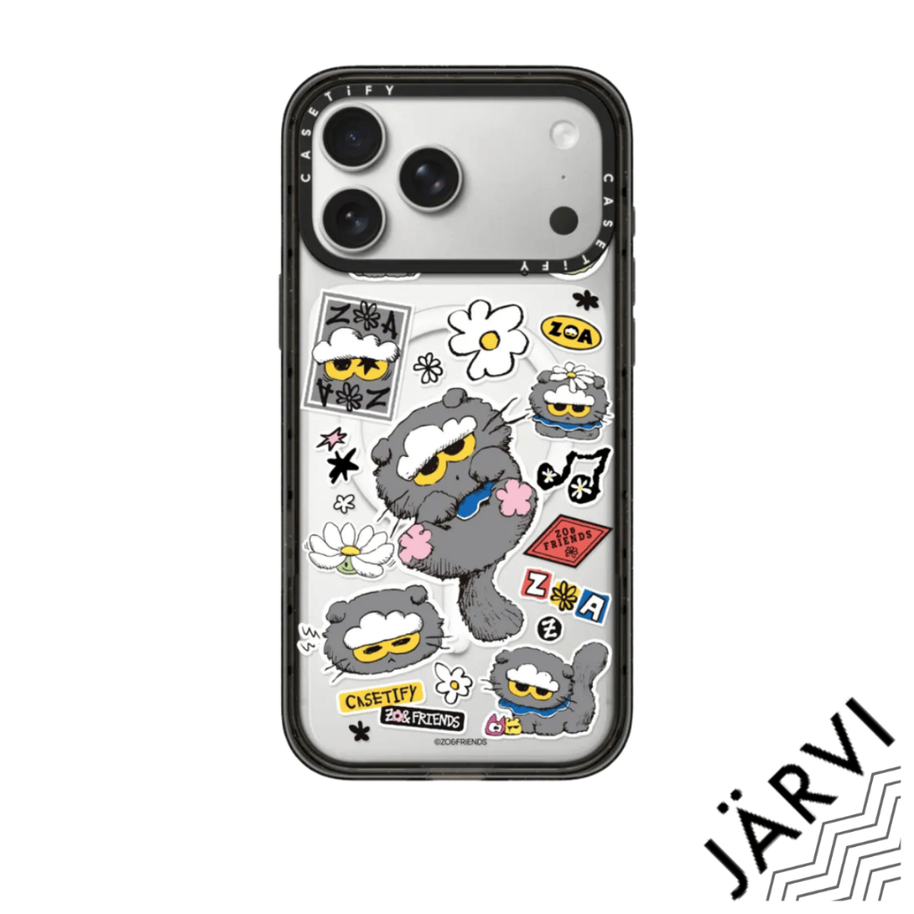 CASETiFY | ZOA Sticker Case [ZO&FRIENDS] For iPhone Samsung แท้ ...