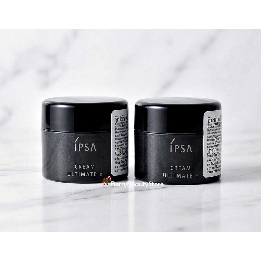 ฉลากไทย NEW! IPSA Cream Ultimate e 9 g. ครีมฟื้นบำรุงผิว สุดพรีเมี่ยม ...
