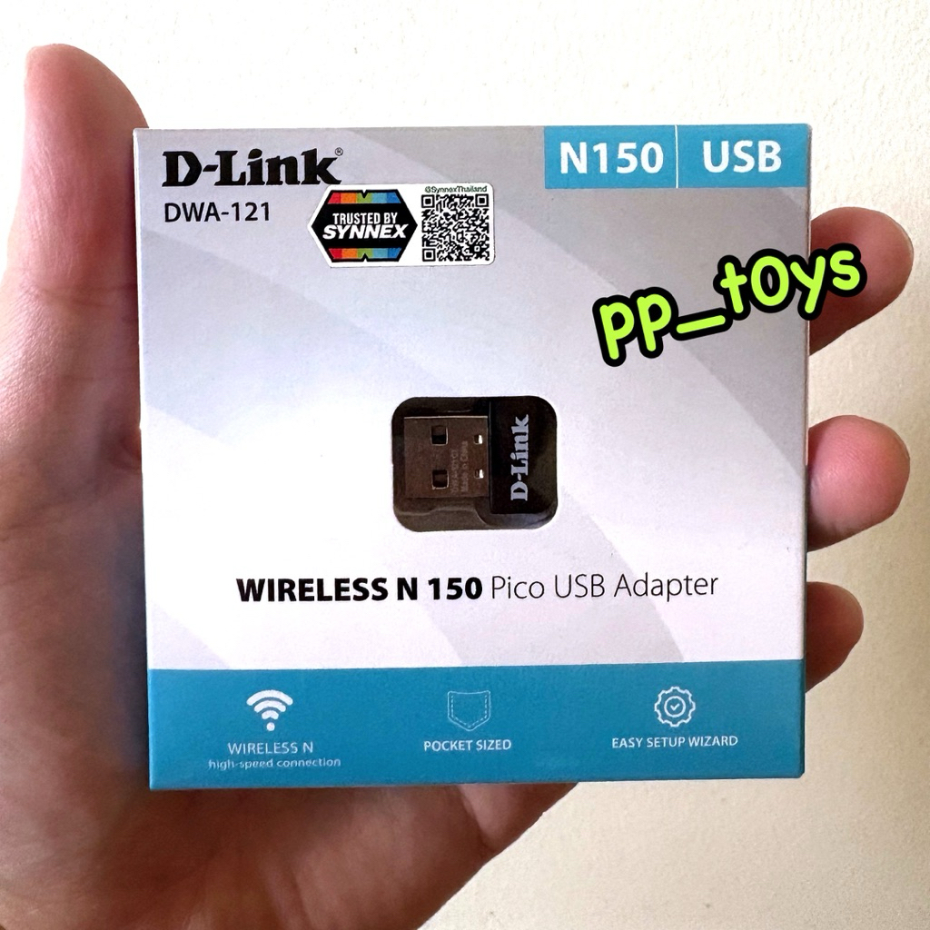(ของแท้) อุปกรณ์รับสัญญาณ Wireless Pico USB Adapter D-LINK (DWA-121 ...