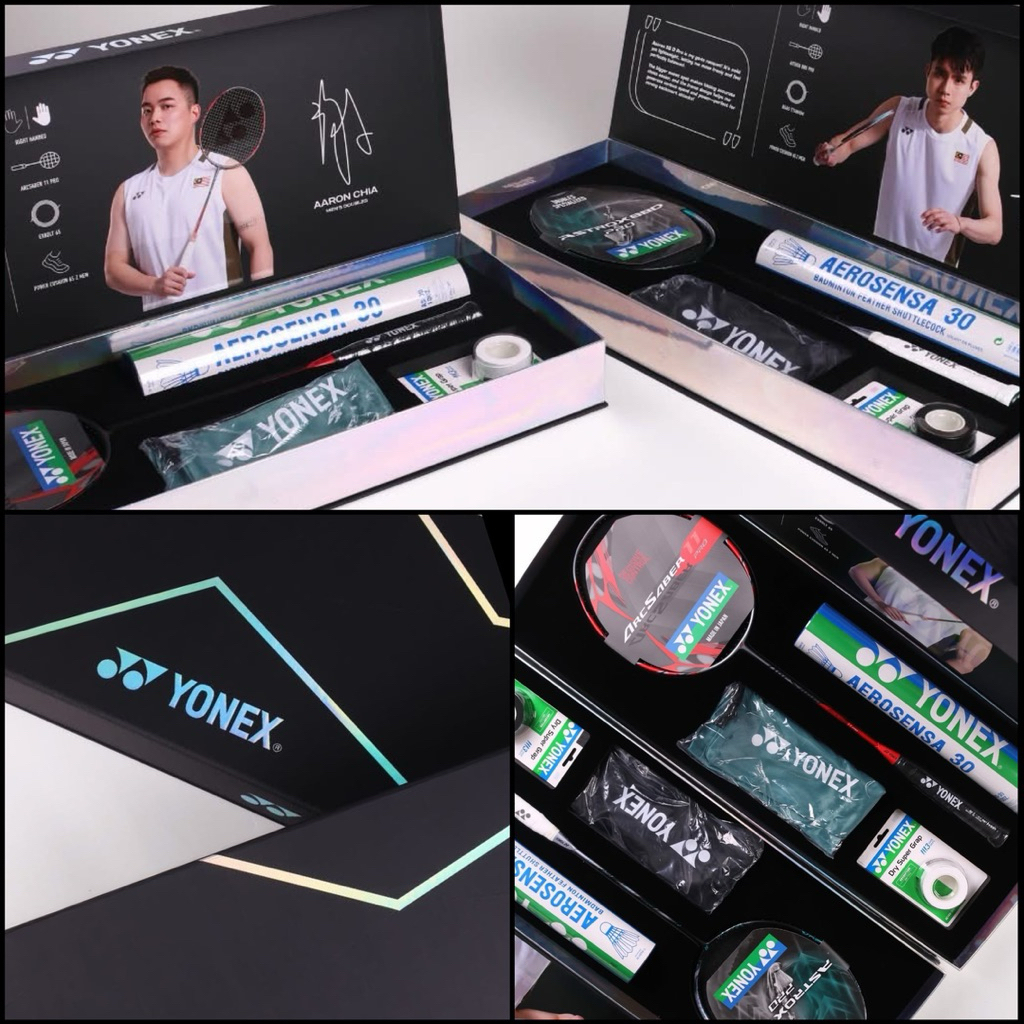 YONEX LIMITED BOX SET (ARCSABER 11 PRO /ASTROX 88 D PRO) 4U/G5 ลายเซนต์ ...