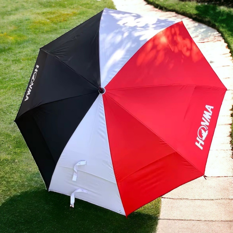 ร่มกอล์ฟ 2 ชั้น Honma Umbrella UV Golf Umbrella Double canopy Wide 53 ...