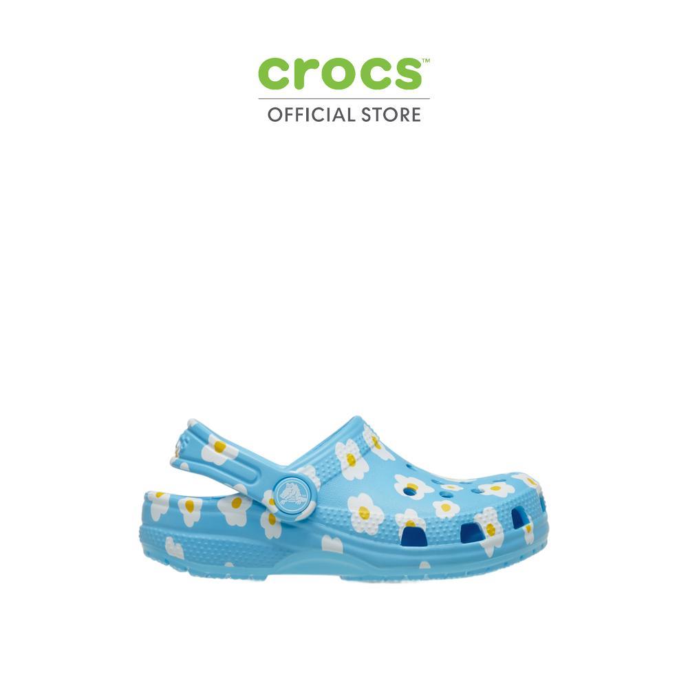 CROCS รองเท้าลำลองเด็ก CLASSIC DAISY CLOG - TINTED GLASS รุ่น 211264 ...
