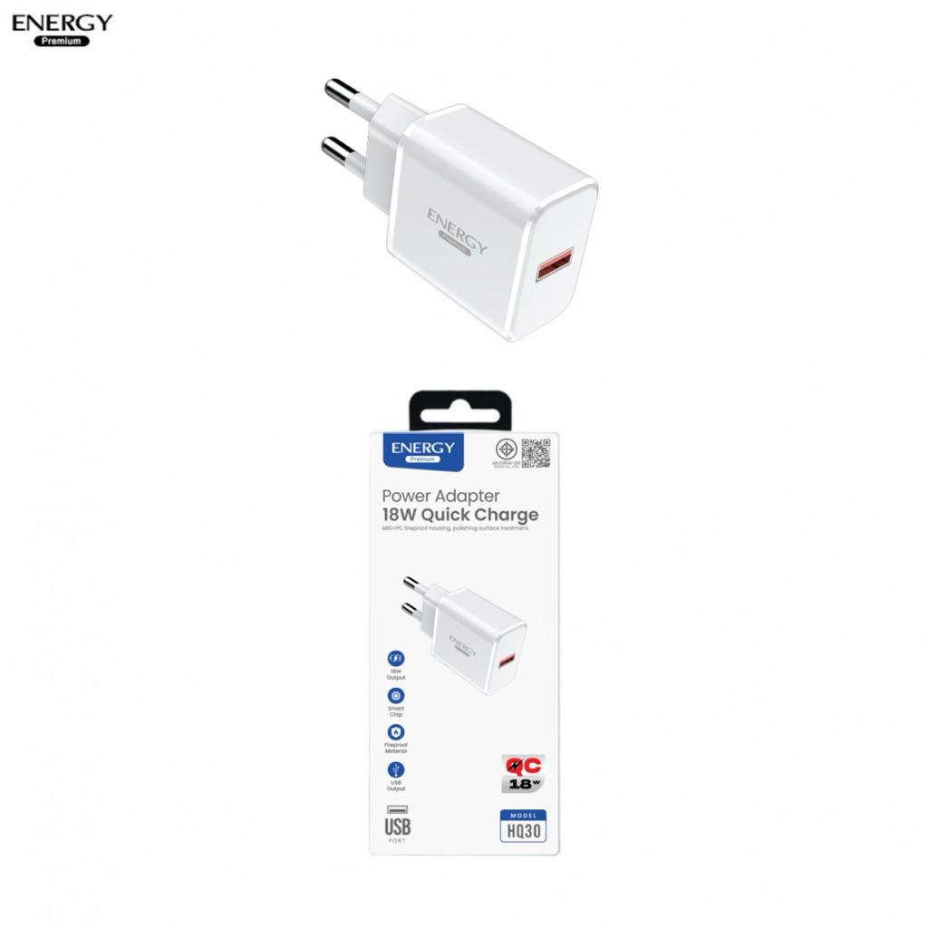 [NEW] Adapter หัวชาร์จ อแดปเตอร์ 1 ช่องเสียบUSB รุ่น HQ30 ชาร์จเร็ว อะ ...