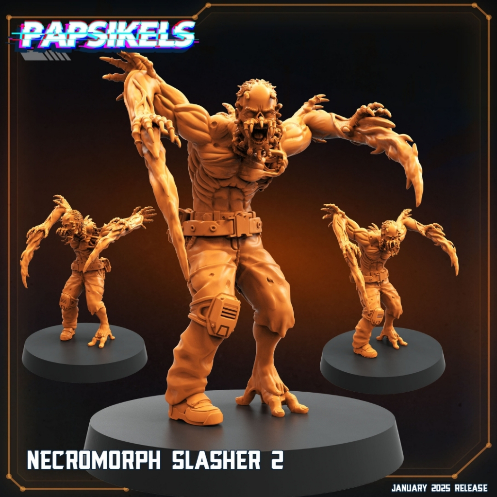 Necromorph Slasher [2] - Dead Sector - Aberration Undead / 32mm scale ...