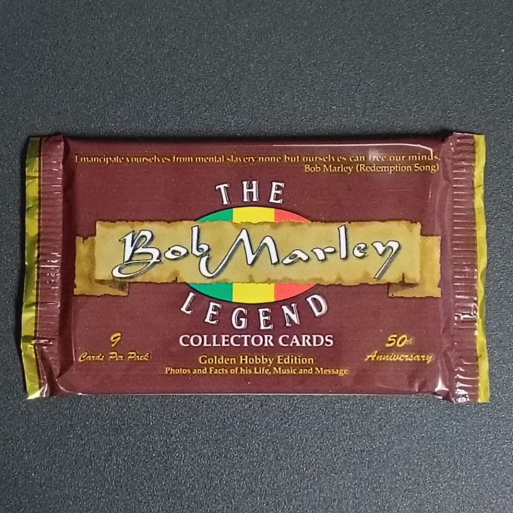 (Sealed Pack) ซองสุ่มการ์ดตำนานศิลปินเพลง THE BOB MARLEY LEGEND REGGAE ...