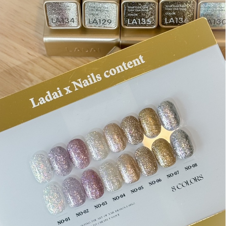 แยกขวด ladai Glitter set 8 color พร้อมชาร์จตามรูป ราคาต่อขวดนะคะ ...