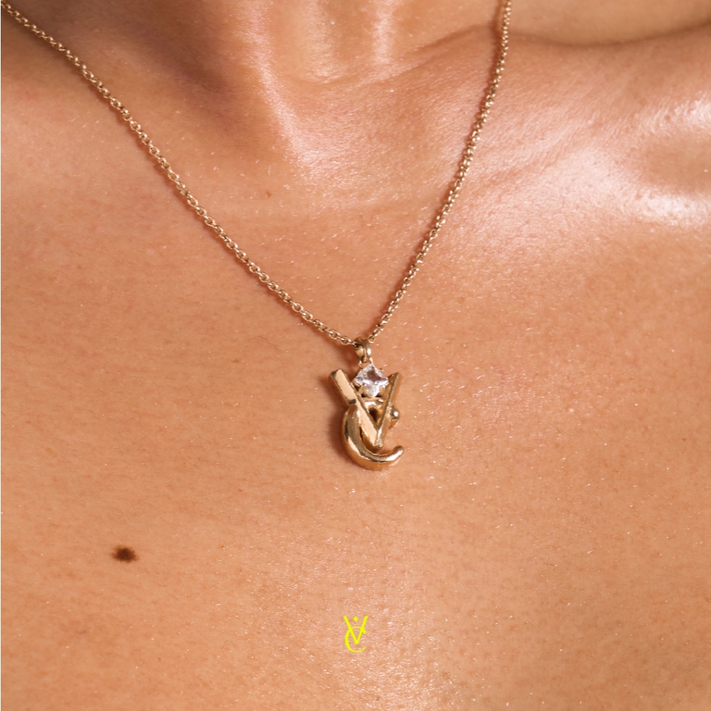 Valichain Monogram Necklace | Shopee Thailand