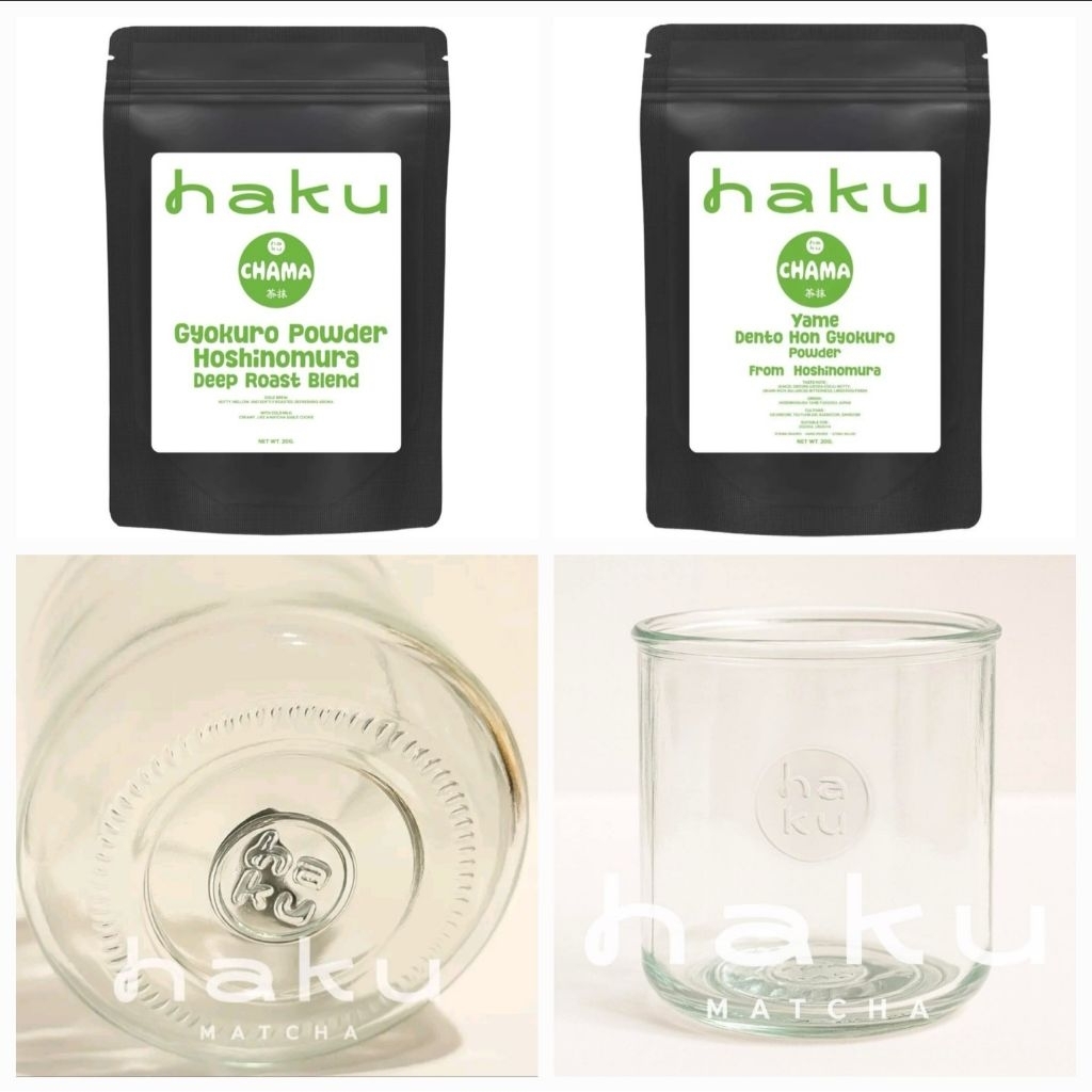 พร้อมส่ง ️(เก็บแช่ฟรีซ) HAKU CHAMA| Haku Glass Matcha Mood แก้วฮาคุ ...