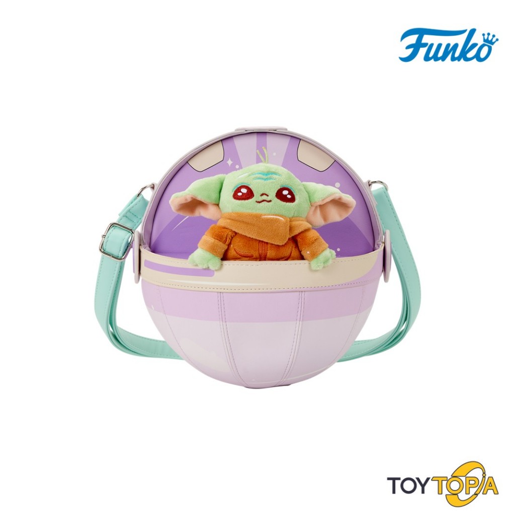 (STTB0263) - Grogu Figural Pod Plush Crossbody Bag: Star Wars The ...