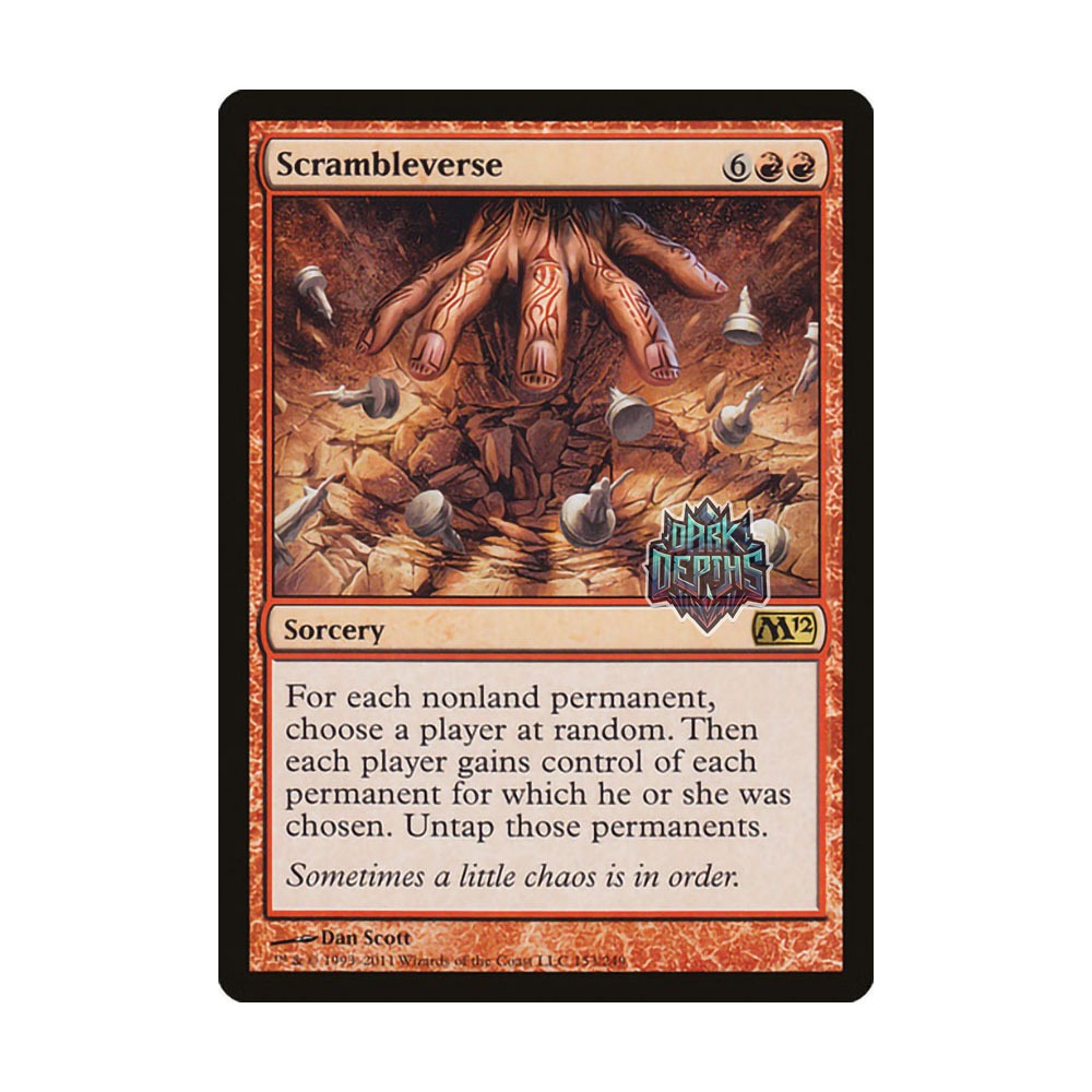 [MTG] Scrambleverse [M12] [RED] [SORCERY] [R] - Magic the Gathering ...