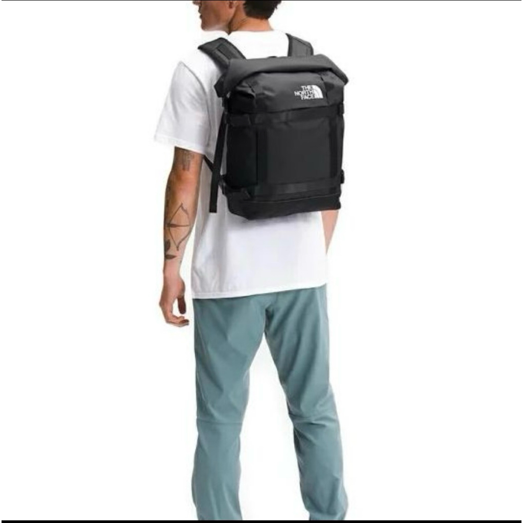 Commuter Roll Top Backpack กระเป๋าเป้สะพายหลัง กันน้ำได้ | Shopee Thailand