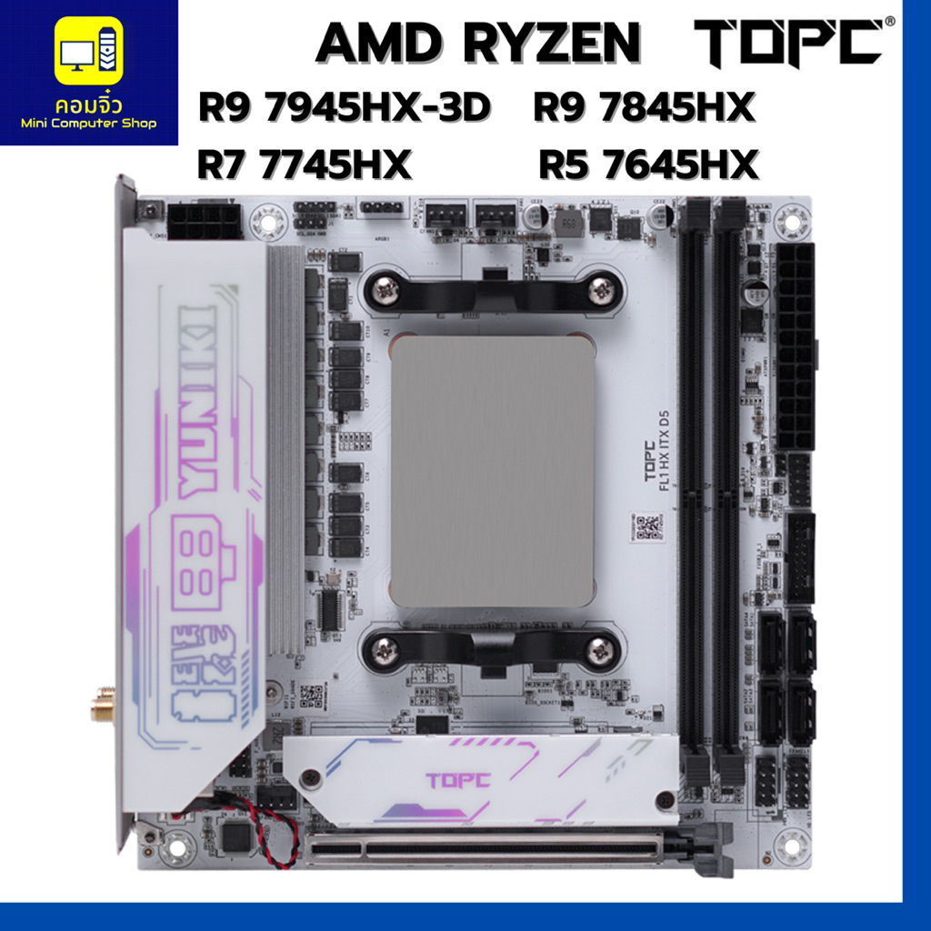 TOPC AMD RYZEN R9-7945HX3D R9-7945HX R9-7845HX R7-7840HX R7-7745HX R5 ...
