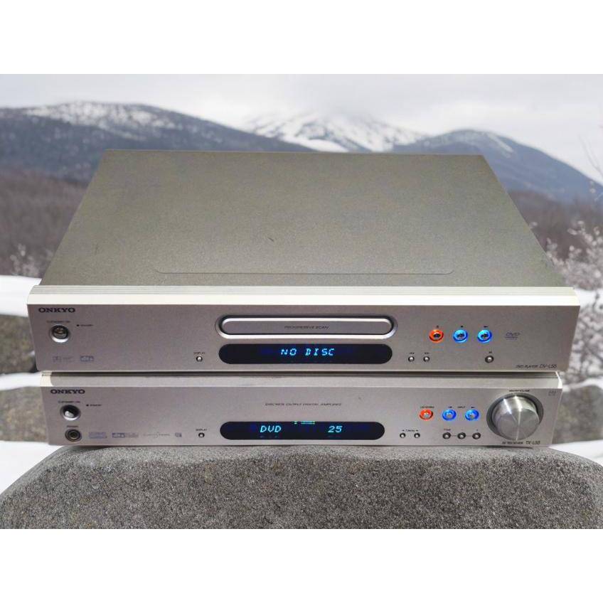 แอมป์ ONKYO TX-L55 + DV-L55(Audio Video Receiver + CD/DVD Player ...