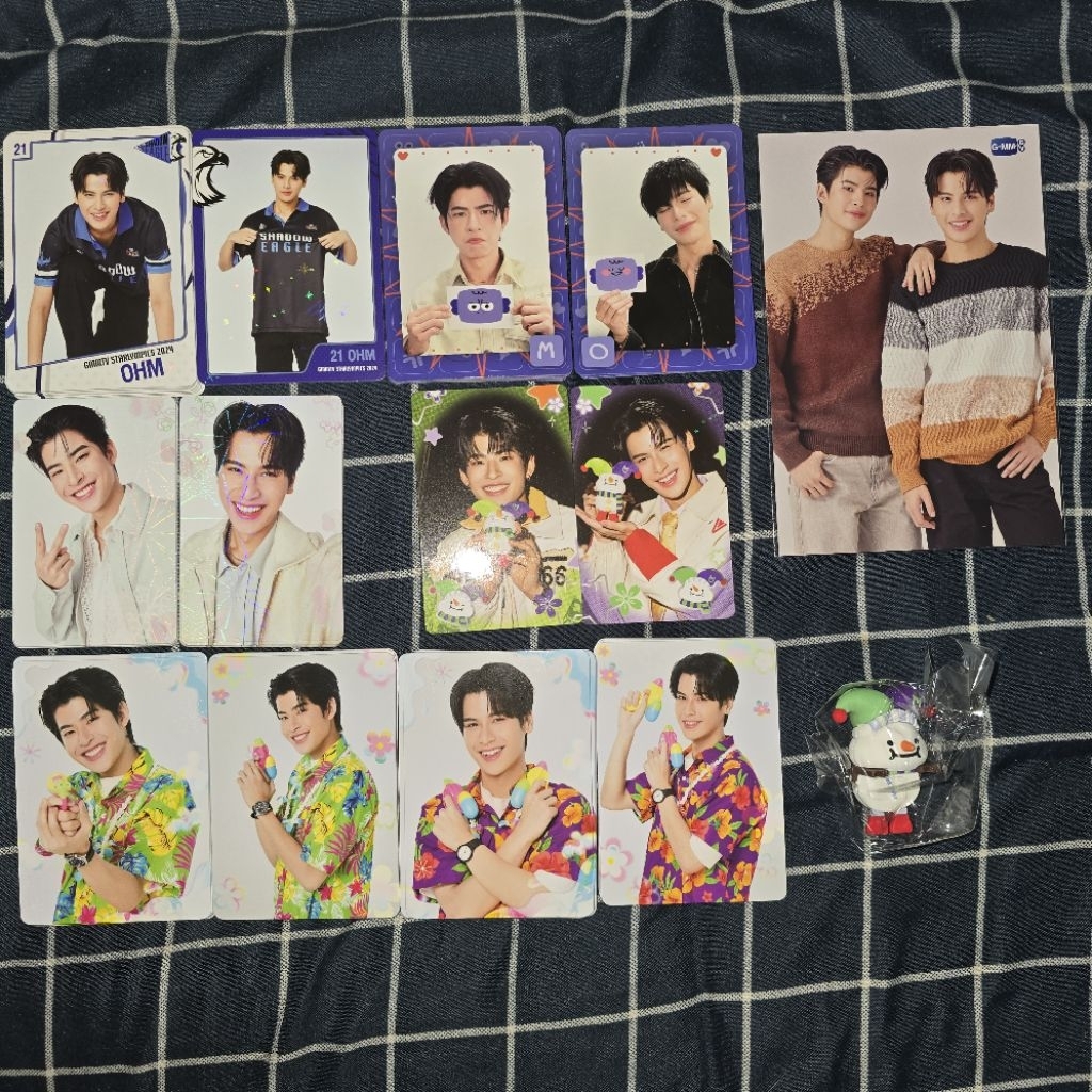สินค้า ของสะสม MarkOhm Mark Pakin Ohm Thipakorn มาร์คโอม GMMTV | Shopee ...