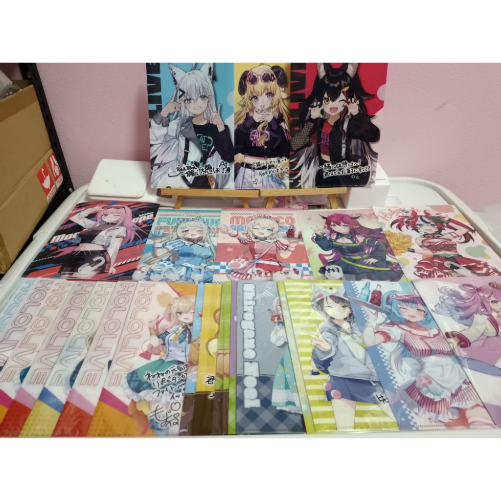 Hololive clear file A5 - แฟ้มใสvtuber A5 | Shopee Thailand
