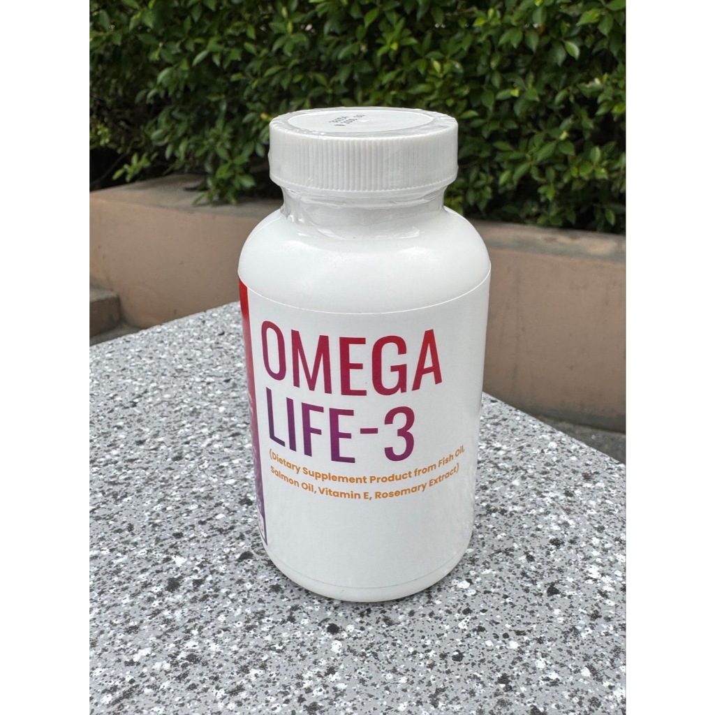 Omega Life 3 โอเมก้า ไลฟ์ ทรี บรรจุภัณฑ์ใหม่ ผลิตภัณฑ์เสริมอาหารจาก ...