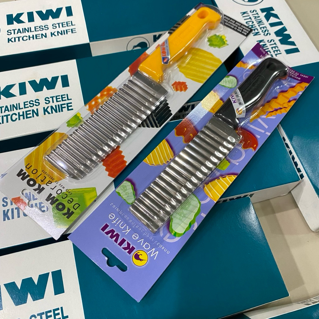 KIWI / KOMKOM รุ่น 401 / 011 ที่ตัดวุ้น มีดใบหยัก ตัดแต่ง เพิ่มความสวย ...