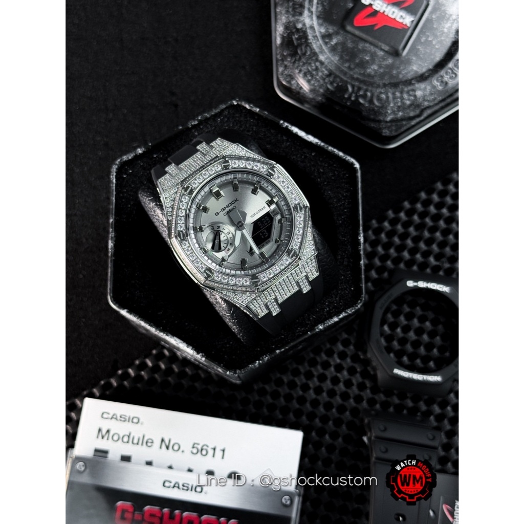 G-SHOCK Casioak GA-2100 Diamond Storm Frost Edition | Shopee Thailand