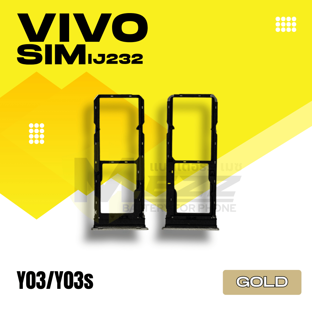 SIM TRAY ถาดซิม สำหรับ วีโว่ Vivo Y03/Y03s | Shopee Thailand