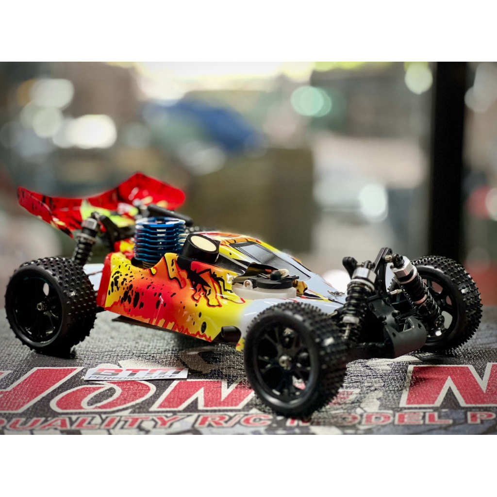 รถบังคับ น้ำมันไนโตร RC บักกี้ 1/10 VRX Nitro RC Buggy | Shopee Thailand