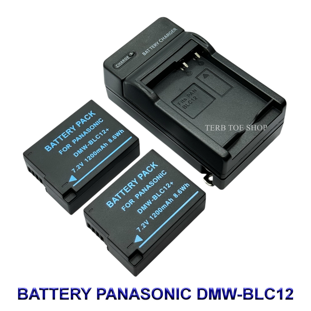 BLC-12 \ BLC12 Battery and Charger For Panasonic FZ1000 II,G95,G97,G85 ...