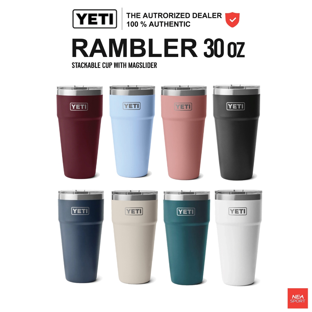 [คุณภาพมาก่อน] YETI RAMBLER CUP WITH MAGSLIDER LID 30 OZ แก้วเยติ เก็บ ...