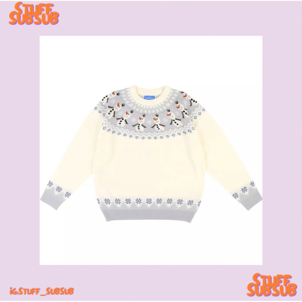 พรีออเดอร์/ของแท้ Sweater Olaf จาก Tokyo Disney Resort | Shopee Thailand