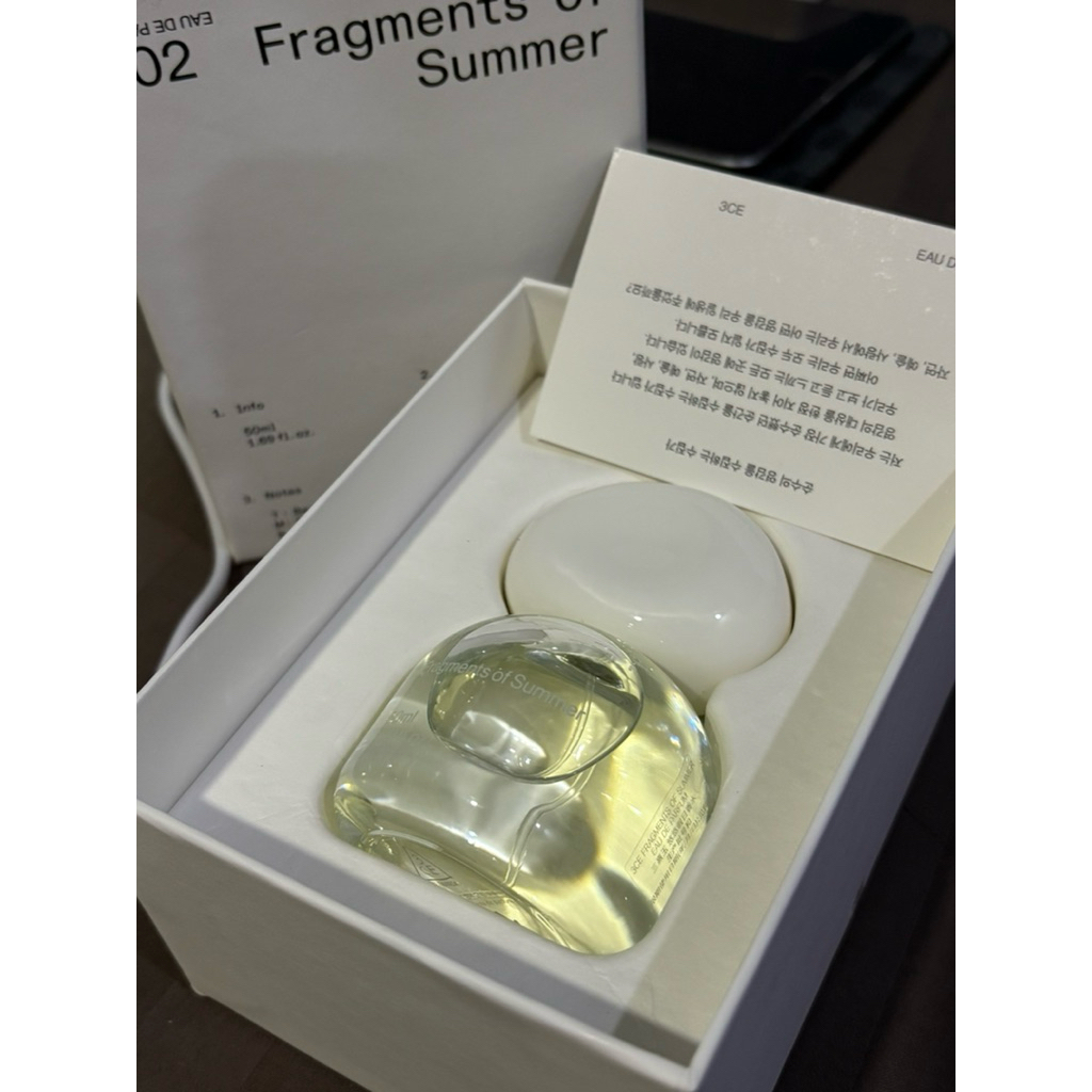 น้ำหอม 3CE 002 Fragments Of Summer EDP 50 มล. | Shopee Thailand