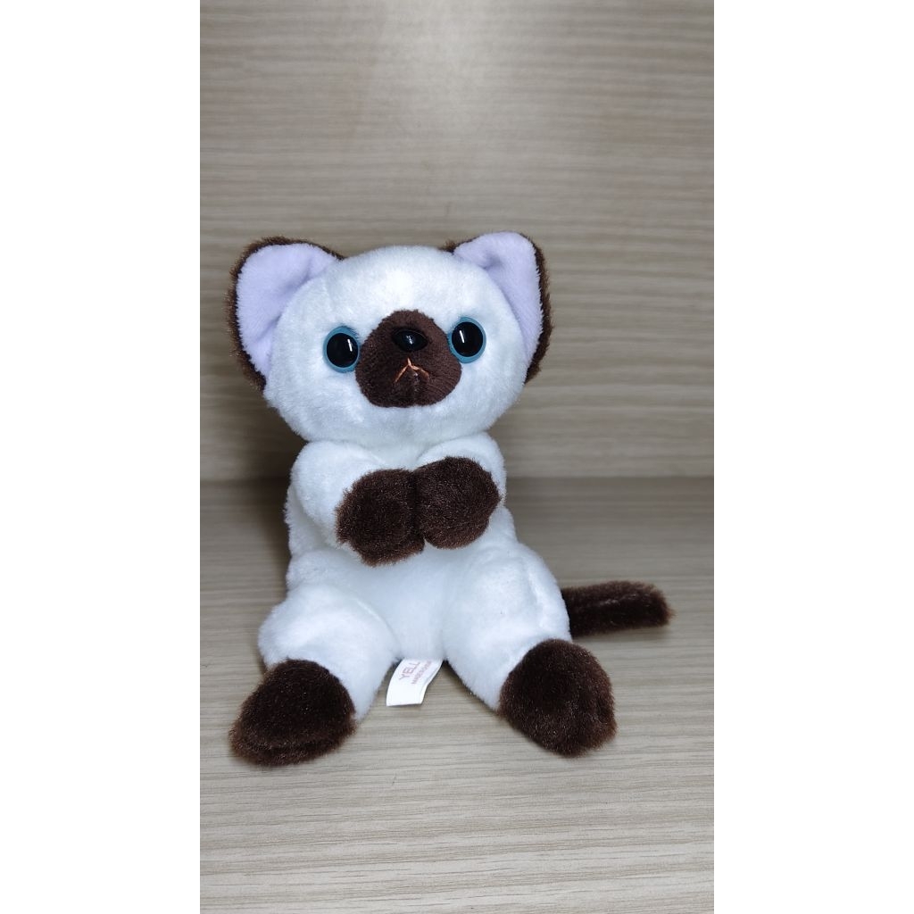 ตุ๊กตาแมว Nyan Nyan Park Cat Neko YELL Plush Stuffed 5" Toy Doll Japan ...