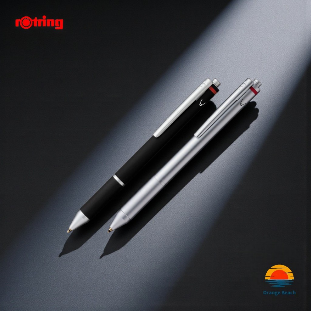 rOtring Trio Pen/ปากกา 3 in 1 เยอรมันแท้/บอดี้ทองเหลืองพรีเมียม/สไตล์ ...