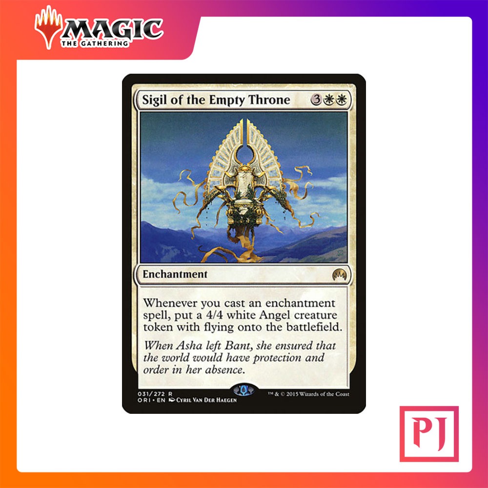 [MTG] Sigil of the Empty Throne [ORI] [WHITE] [RARE] [NORMAL] [ENG ...