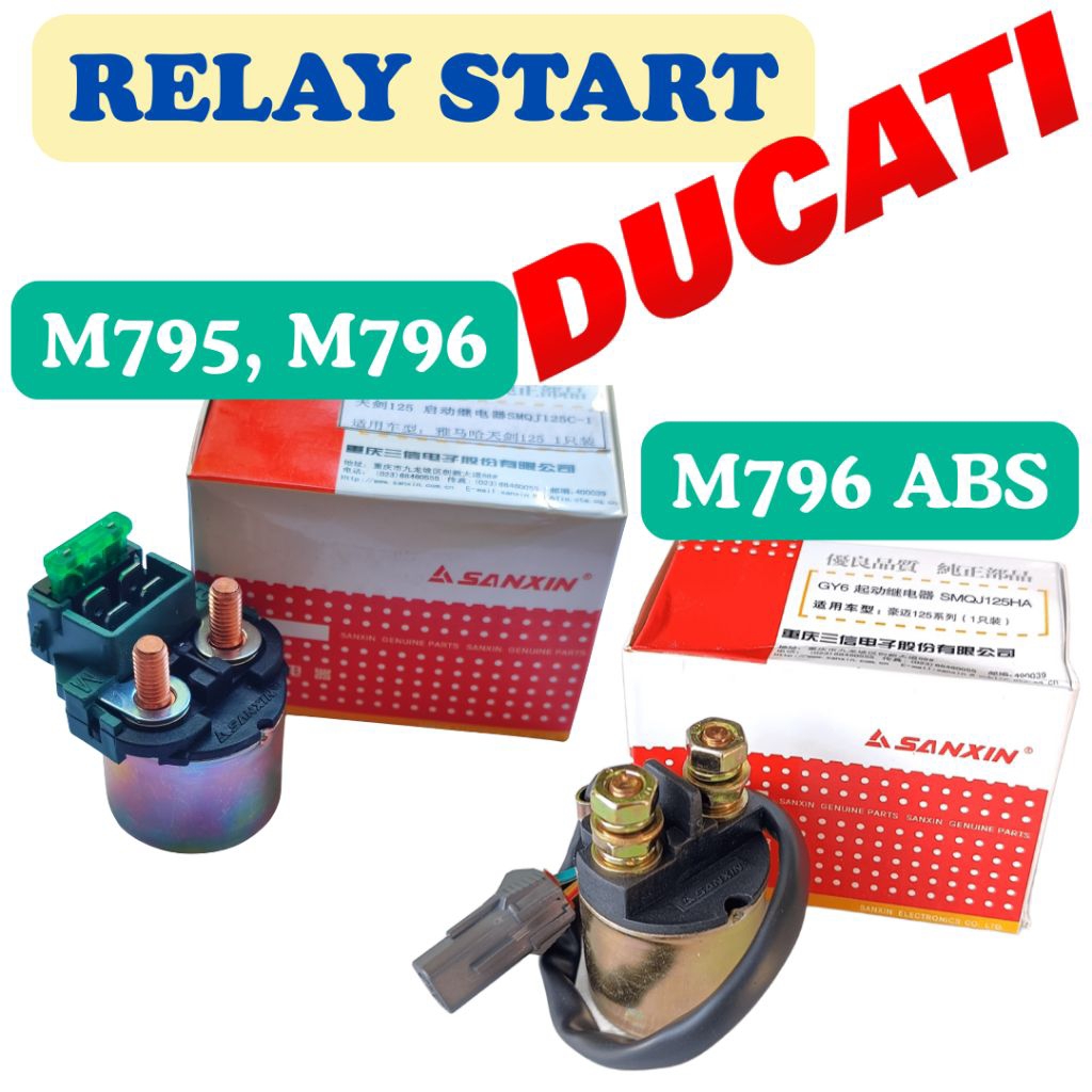 รีเลย์สตาร์ท (Relay Start) DUCATI M795 M796 และ M796ABS ดูคาติ ยี่ห้อ ...
