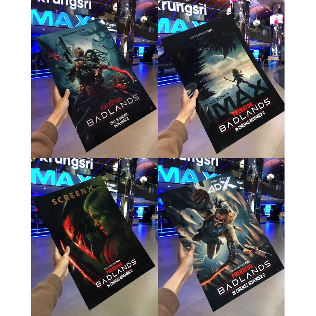 (ทักขอลด20%) โปสเตอร์ Predator: Badlands พรีเดเตอร์: แดนเถื่อน จาก ...