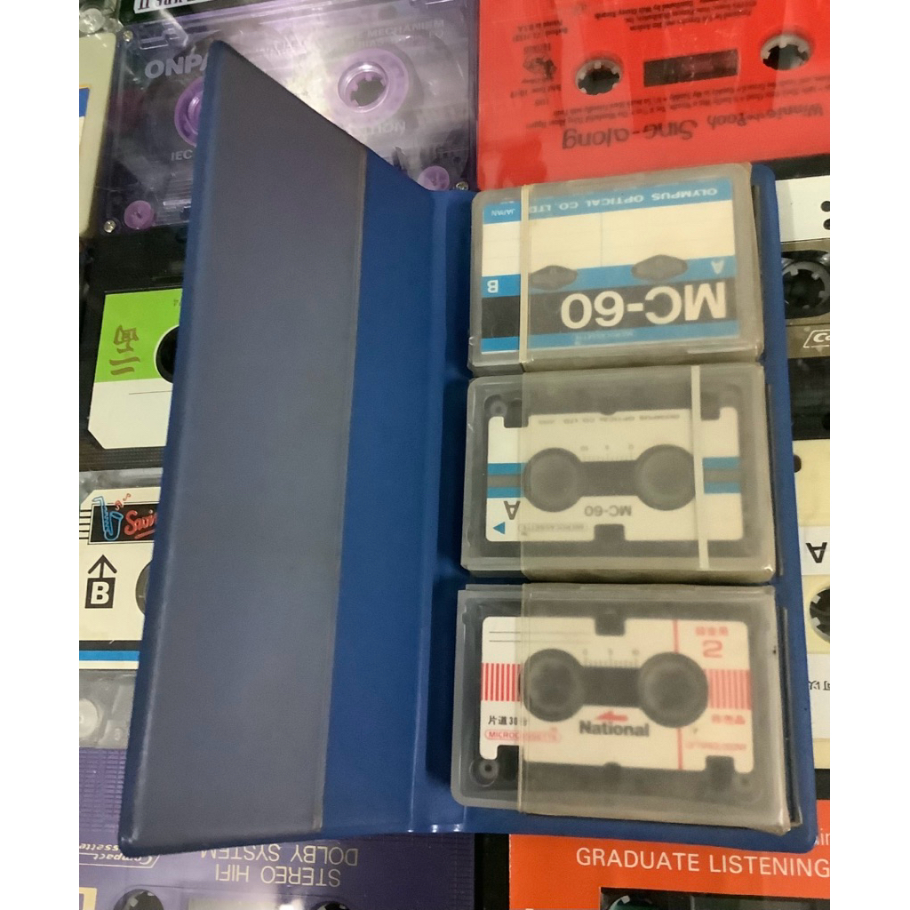 micro cassette tape ไมโครคลาสเซทเทป mc60 สภาพใหม่ในซีลเก่าเก็บหน่อย ...